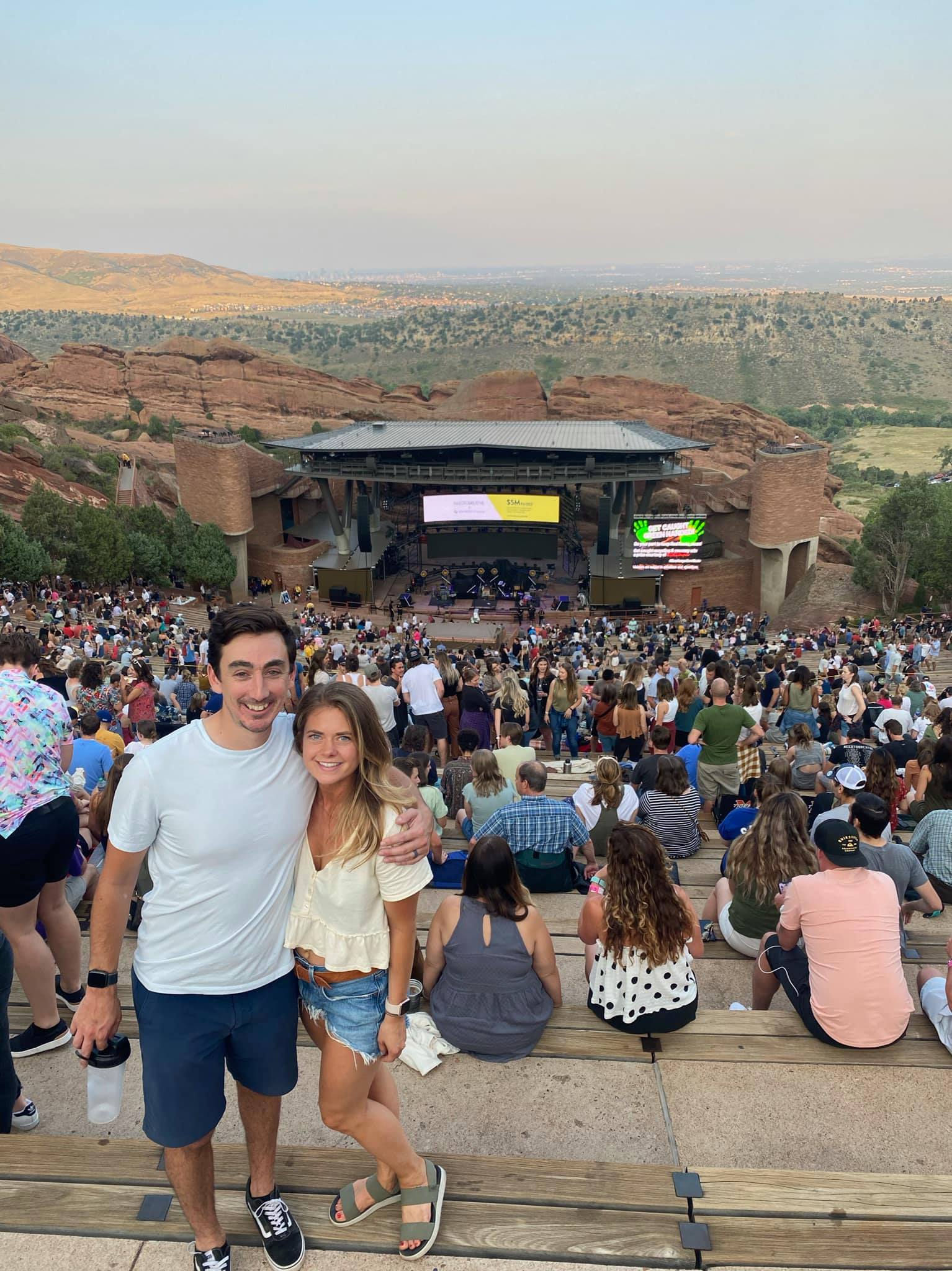 My First Trip to Red Rocks, Needtobreathe. - Courtney & Mike